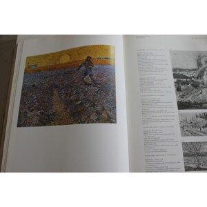 Vincent Van Gogh Book Art Reference Book, 1970 Publication, Vintage ...