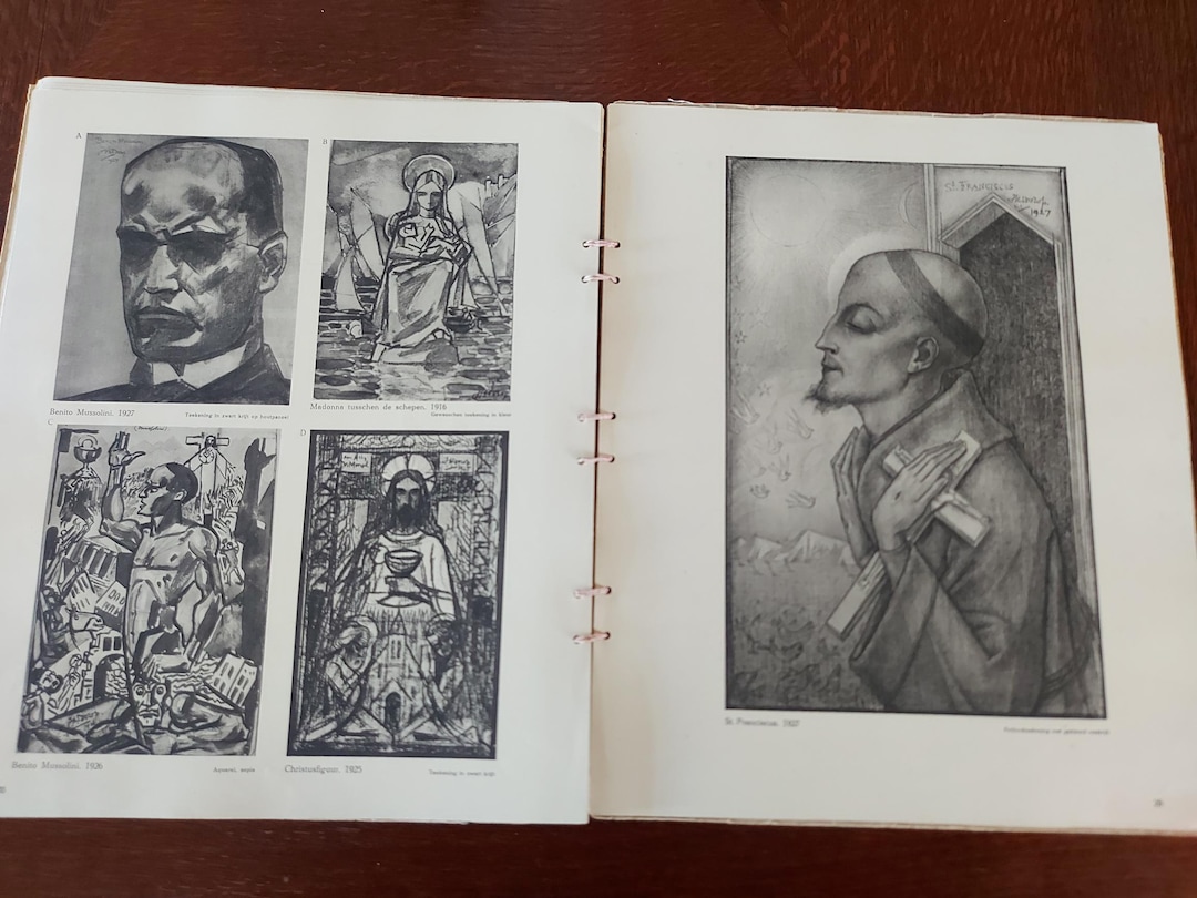 Rare Jan Toorop Art Nouveau Book, Wendingen Style, 1930 Numbered ...