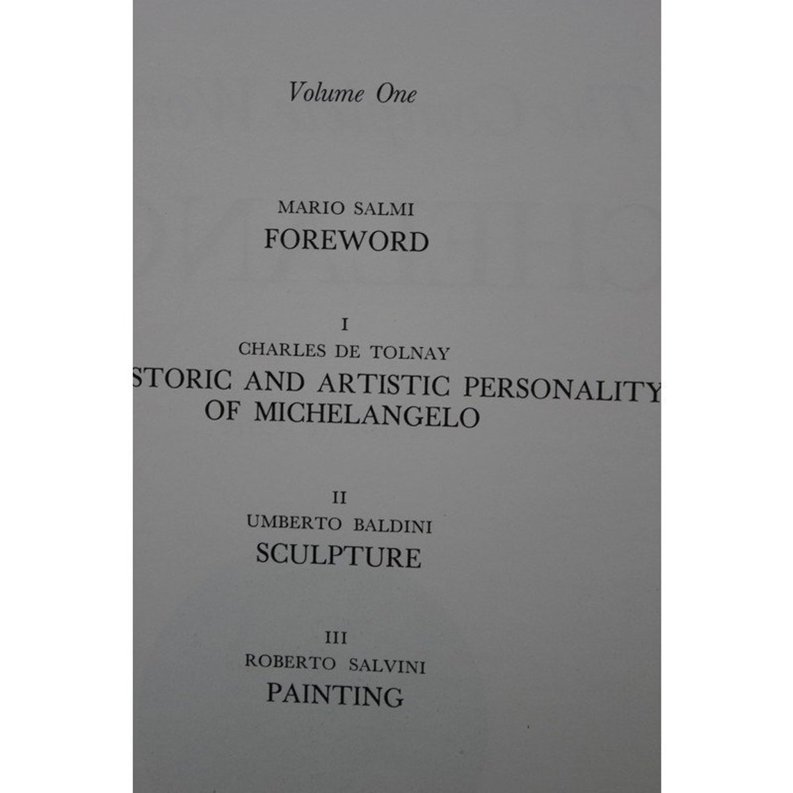 The Complete Work of Michelangelo 1966 Art Books Two Books ...