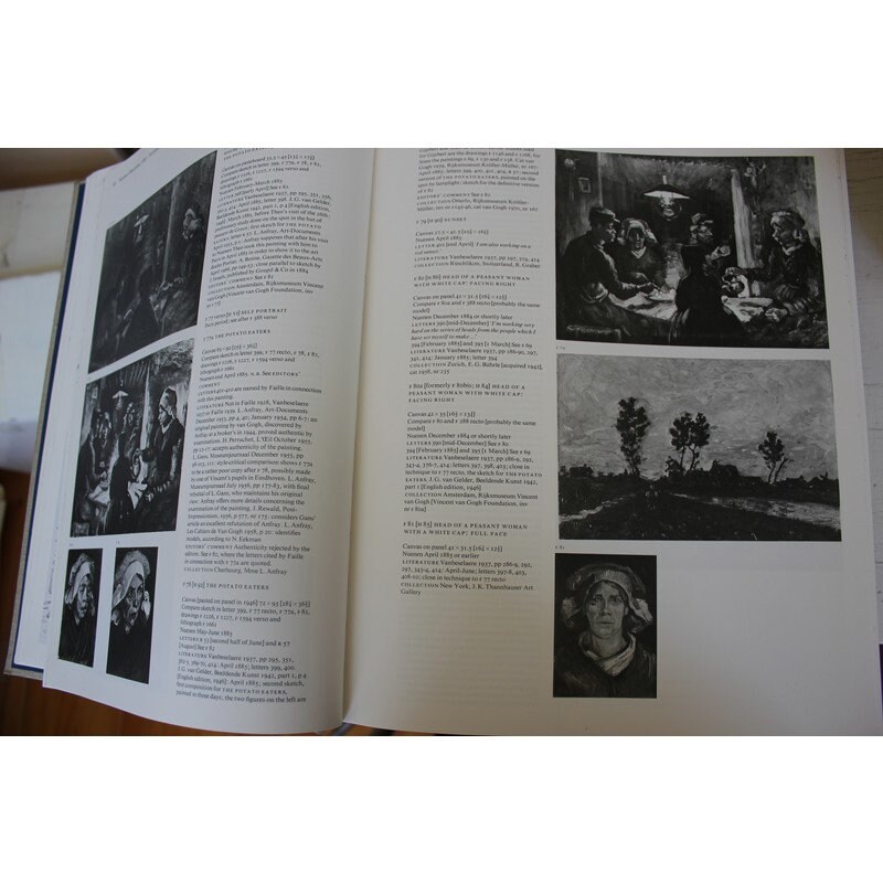 Vincent Van Gogh Book Art Reference Book, 1970 Publication, Vintage ...