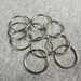 Big Silver Gold Hair Jewelry Rings Set 10pcs 20mm Big Braid - Etsy