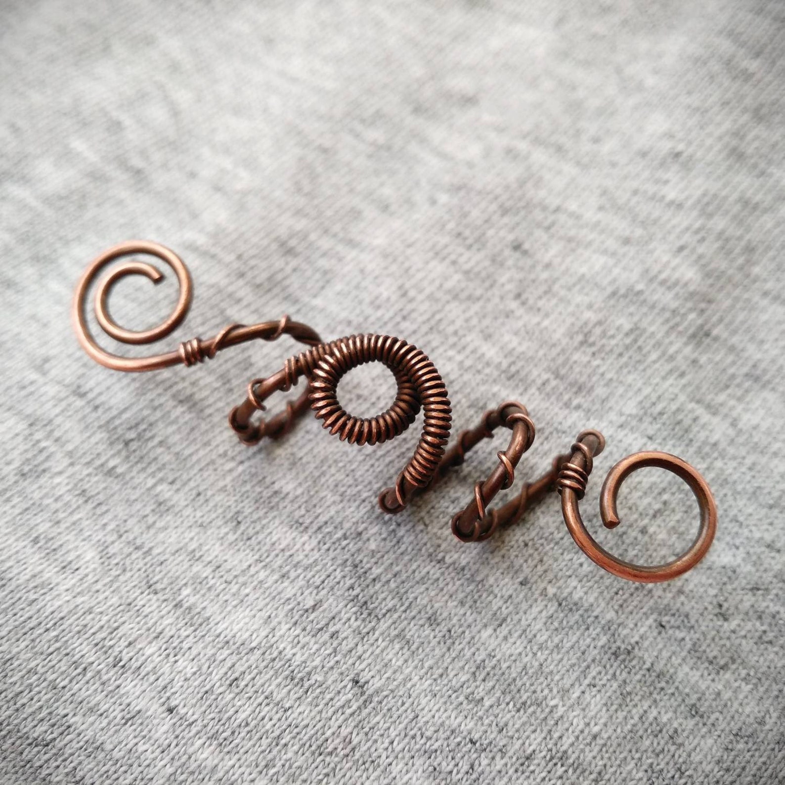 Steampunk dread jewelry dread bead dreadlock accessory hair | Etsy