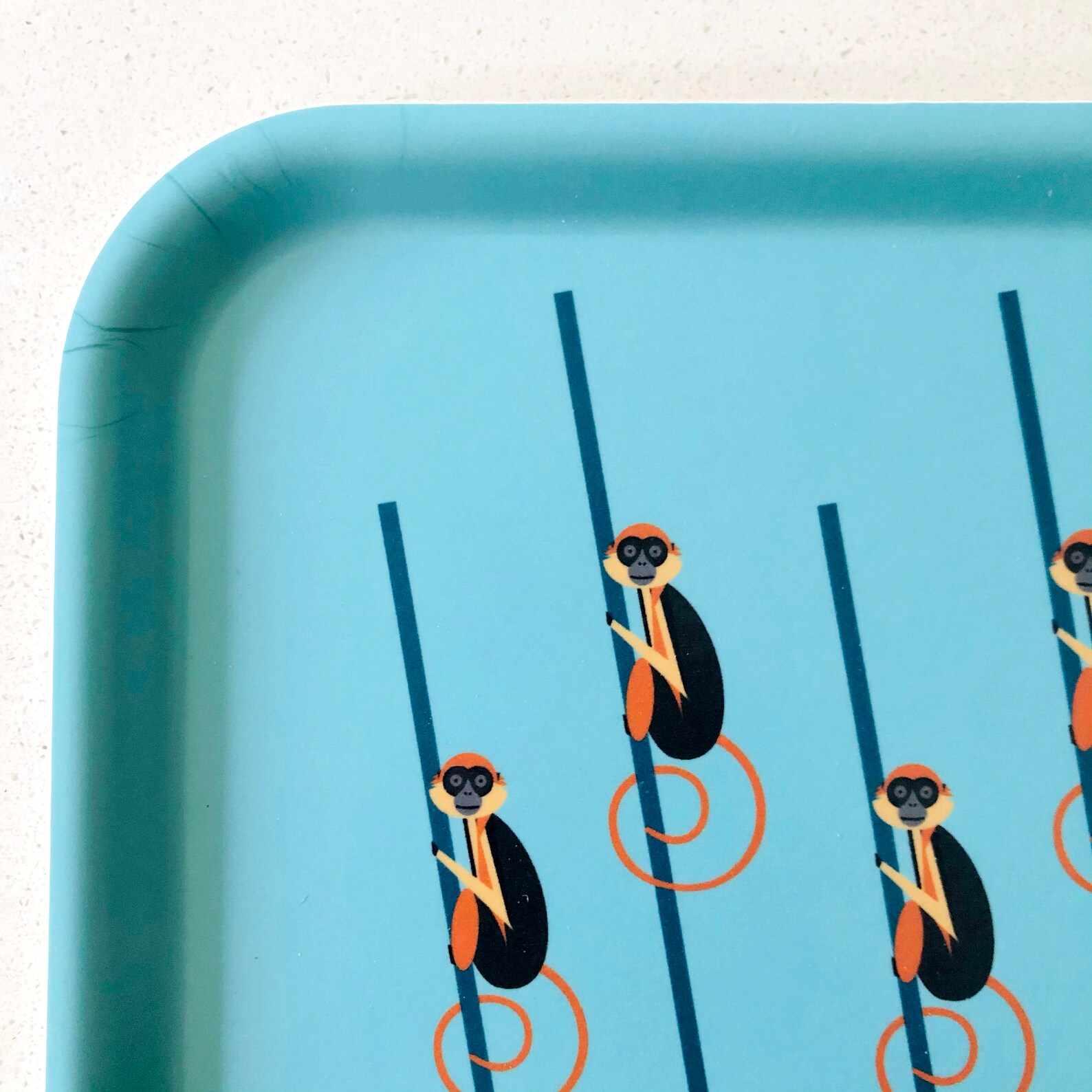 Monkey Sustainable Wooden Tray large - Etsy
