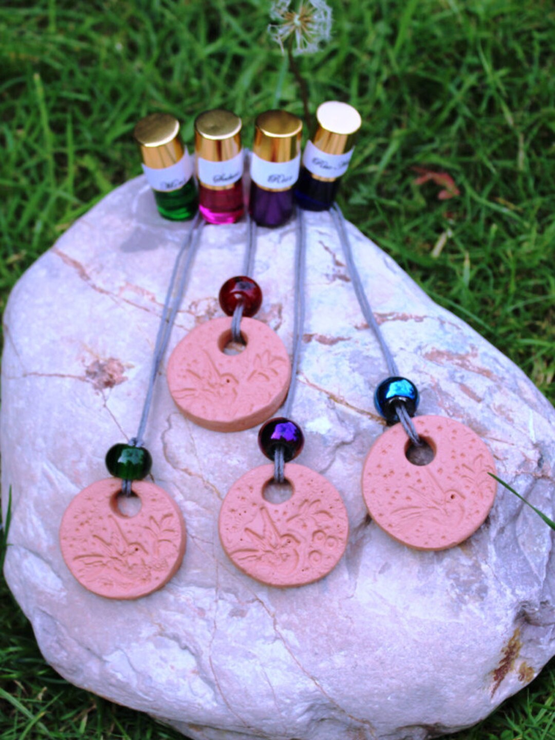 Humming Bird Clay Diffuser Pendant With Free Sample of Aroma - Etsy UK