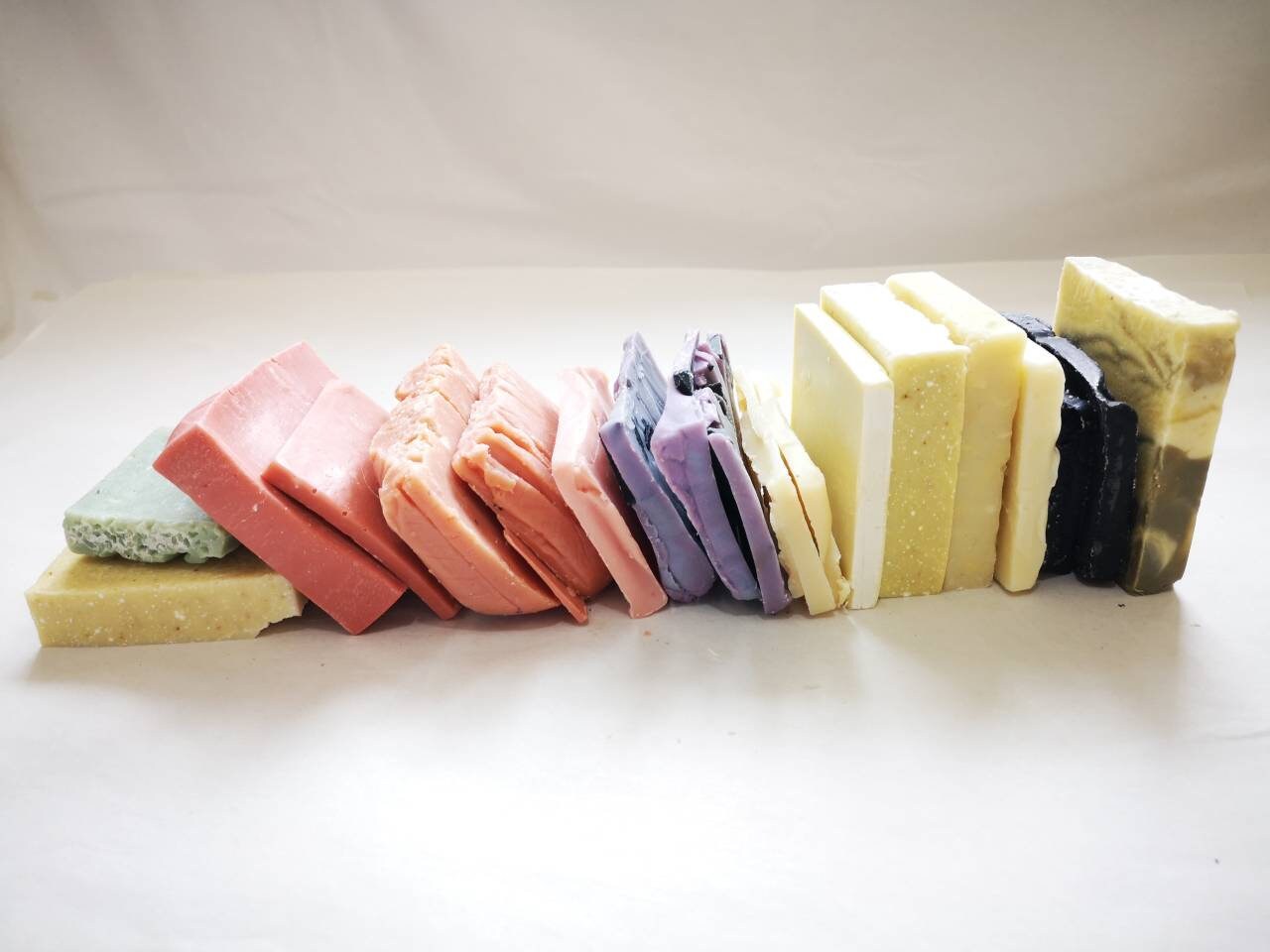 1kg of Mixed Soap Odds and Ends All Vegan, Palm Free and Wonderfully ...