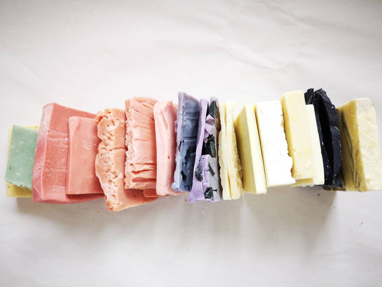 1kg of Mixed Soap Odds and Ends All Vegan, Palm Free and Wonderfully ...