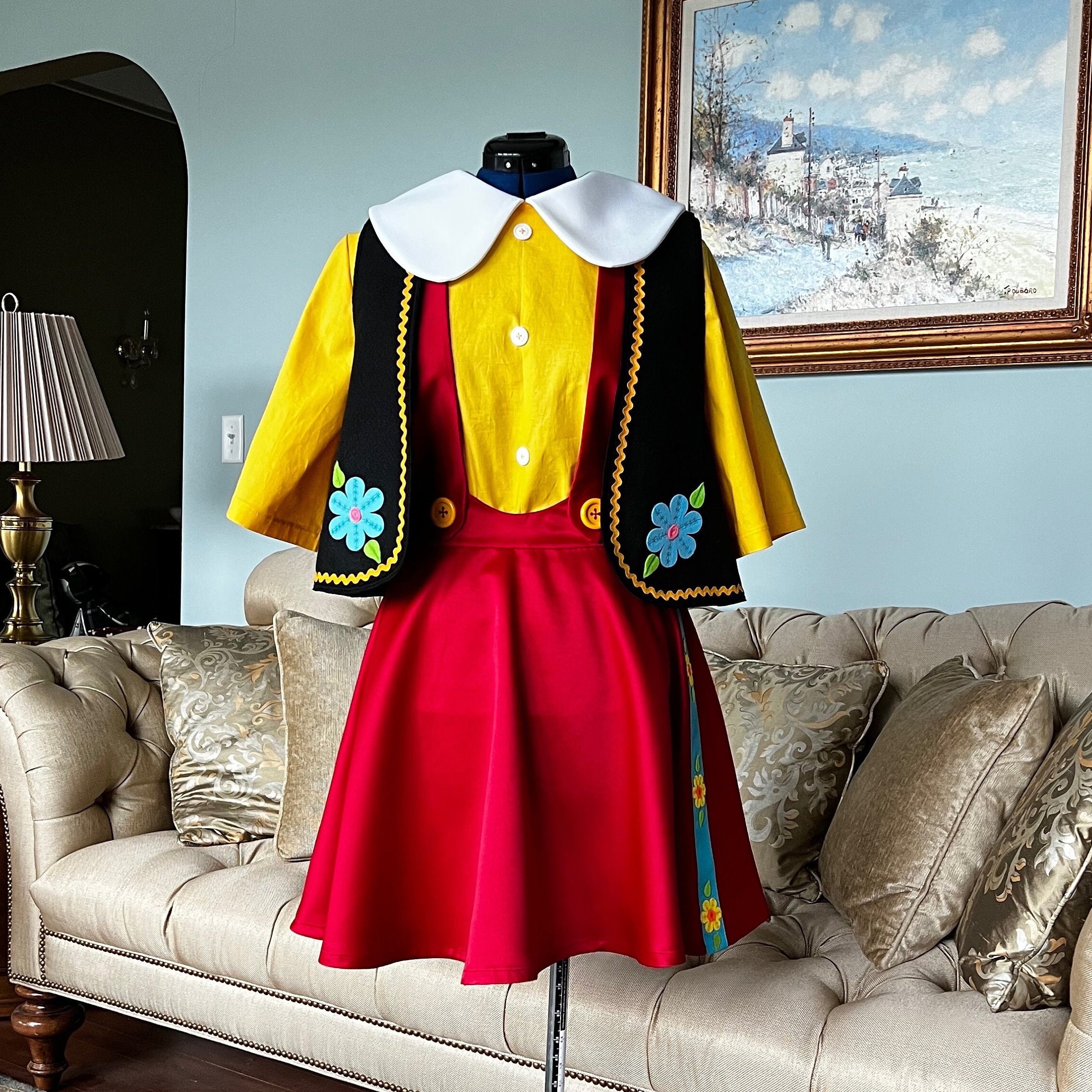 Pinocchio Costume - Etsy