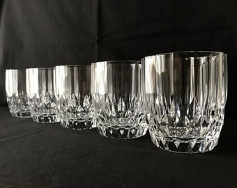 Cut crystal glasses | Etsy
