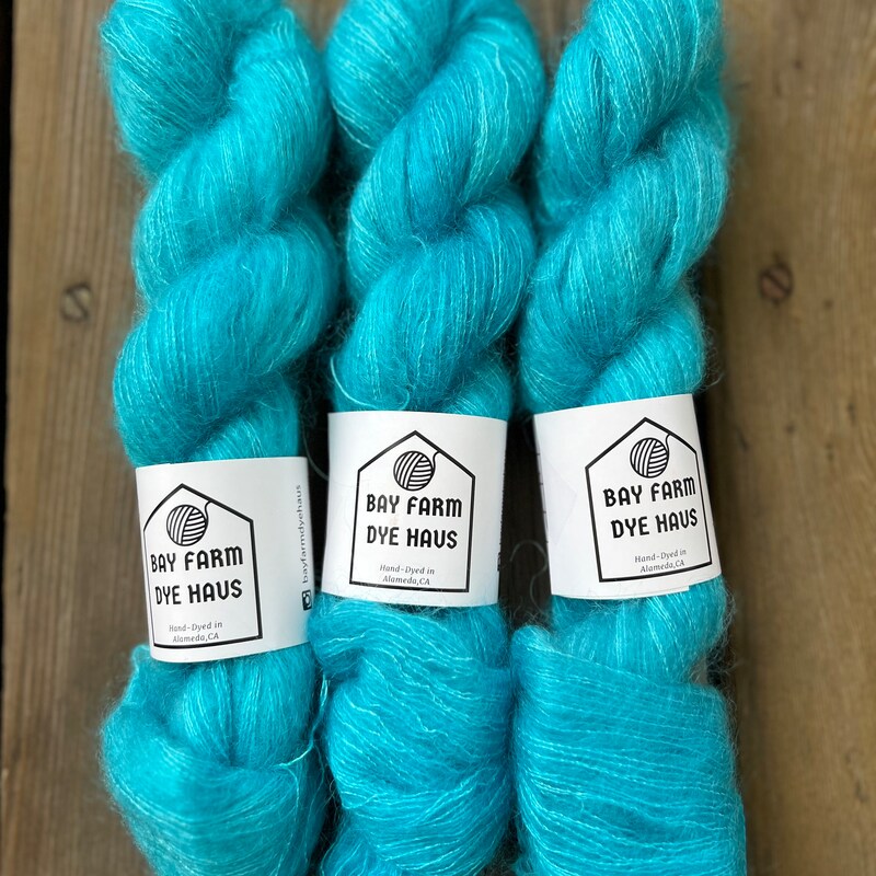 Turquoise Mohair - Etsy