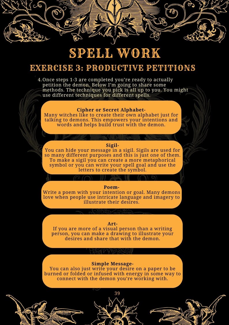 Demonology 101 Workbook Digital Download - Etsy