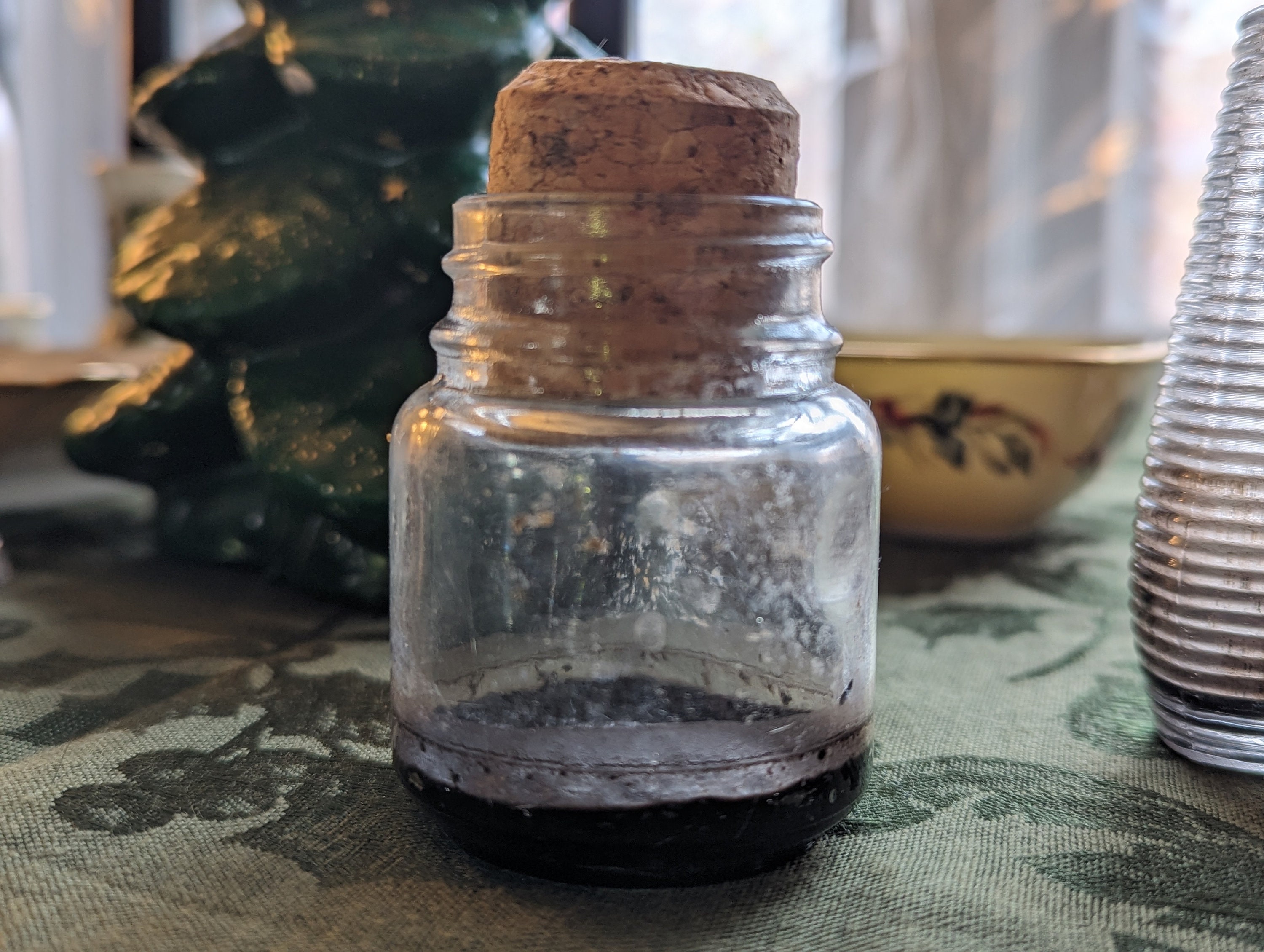 Black Walnut Iron Ink in Vintage Bottle - Etsy