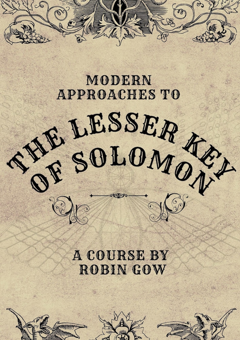 Modern Approaches to the Lesser Key of Solomon Digital Download - Etsy