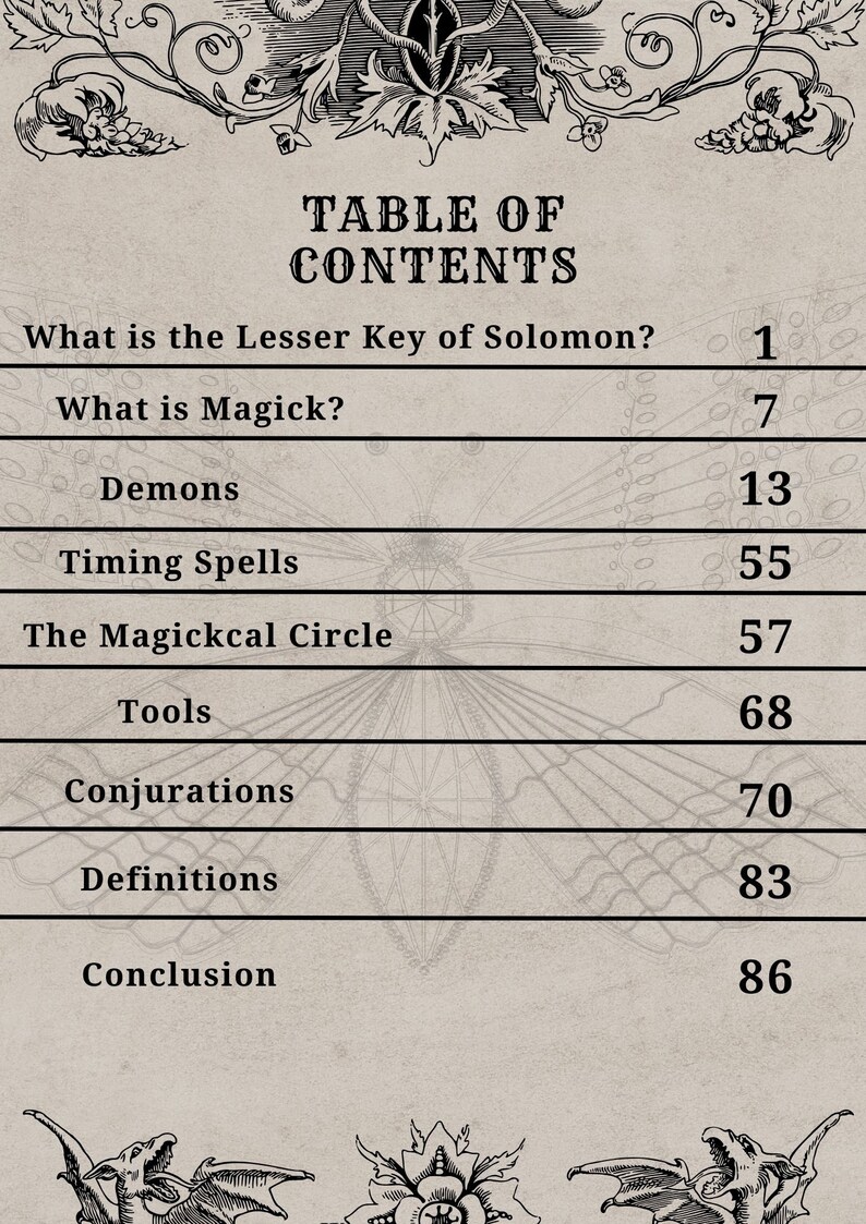 Modern Approaches to the Lesser Key of Solomon Digital Download - Etsy