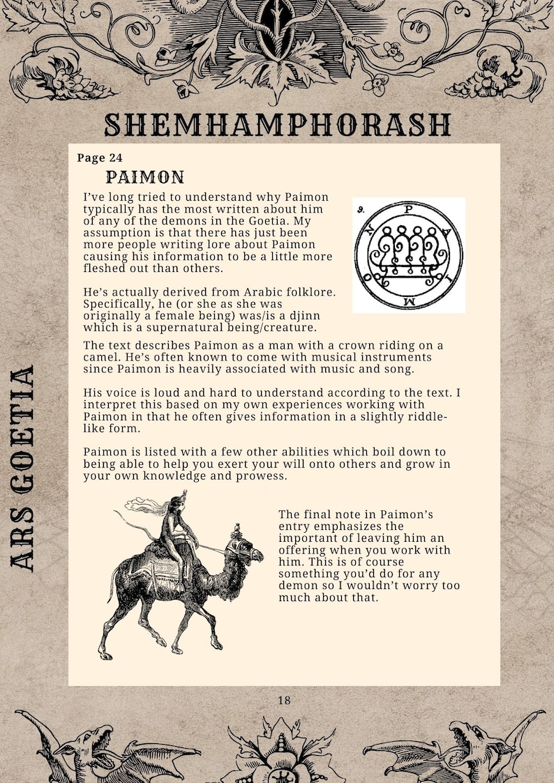 Modern Approaches to the Lesser Key of Solomon Digital Download - Etsy