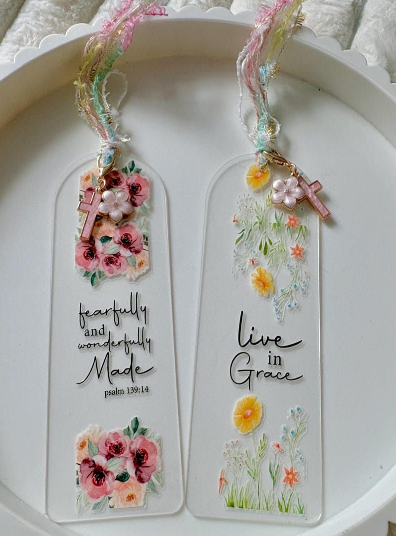 Inspirational Bookmarks, Acrylic Bookmarks, Religious Bookmarks ...