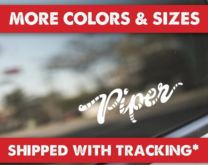 Piper Red Worm Vinyl Sticker,piper Sticker,phan Sticker,phan Decal,phan ...