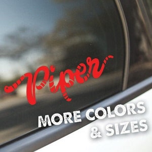 Piper Red Worm Vinyl Sticker,piper Sticker,phan Sticker,phan Decal,phan ...
