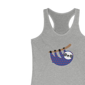 Phish Sloth Fishman Donut Women's Racerback Tank-phish-phish Sticker ...