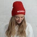 Wsmfp Embroidered Beanie Panic Hat Panic Hat WSP Trucker - Etsy