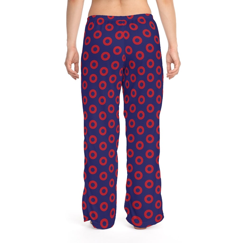 Phish Fishman Donut Womens PJ Pants Donut Pattern Red - Etsy