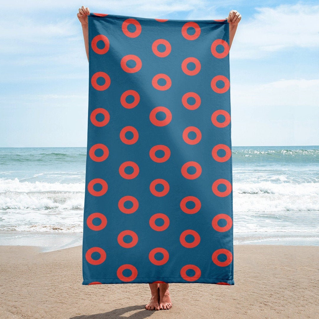 Phish Fishman Donut Towel, Phish Fishman Donut Pattern Towel, Phish ...