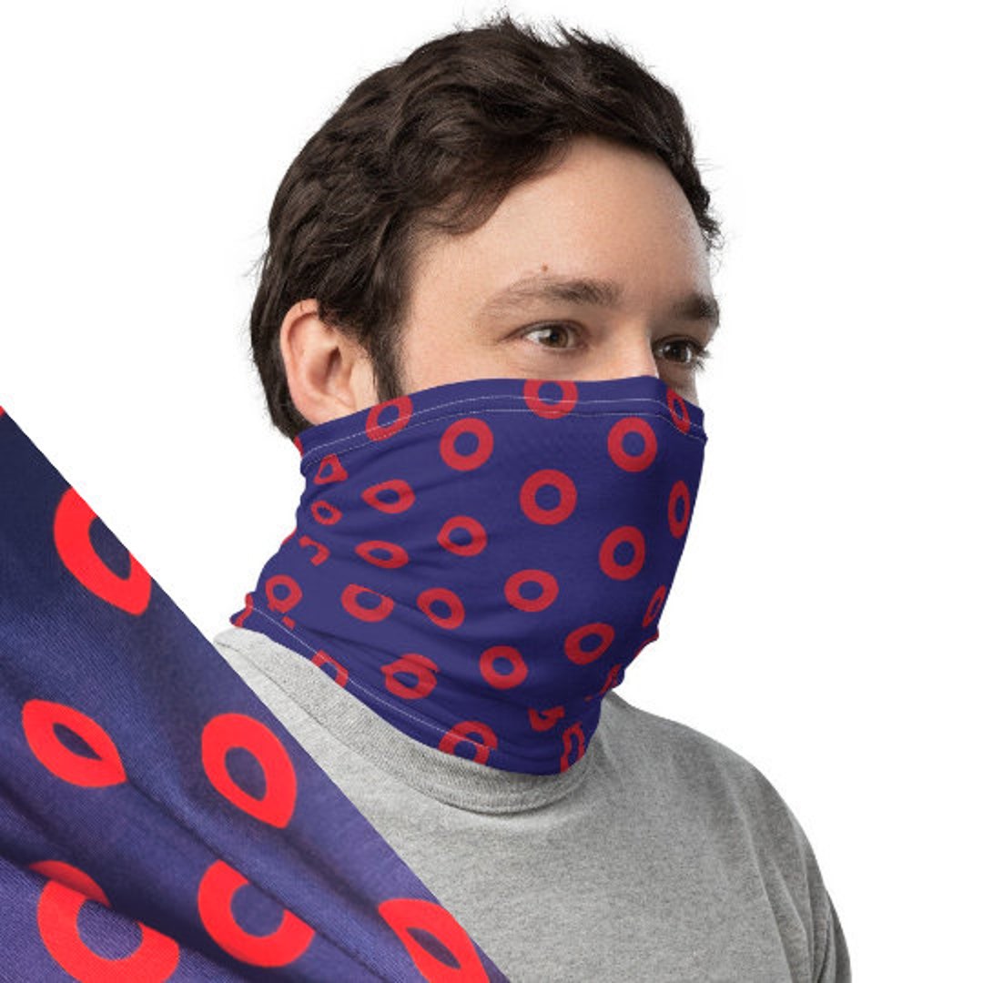 Fishman Donut Face Mask Coverlet,neck Gaiter, Phish Donut Face Mask ...