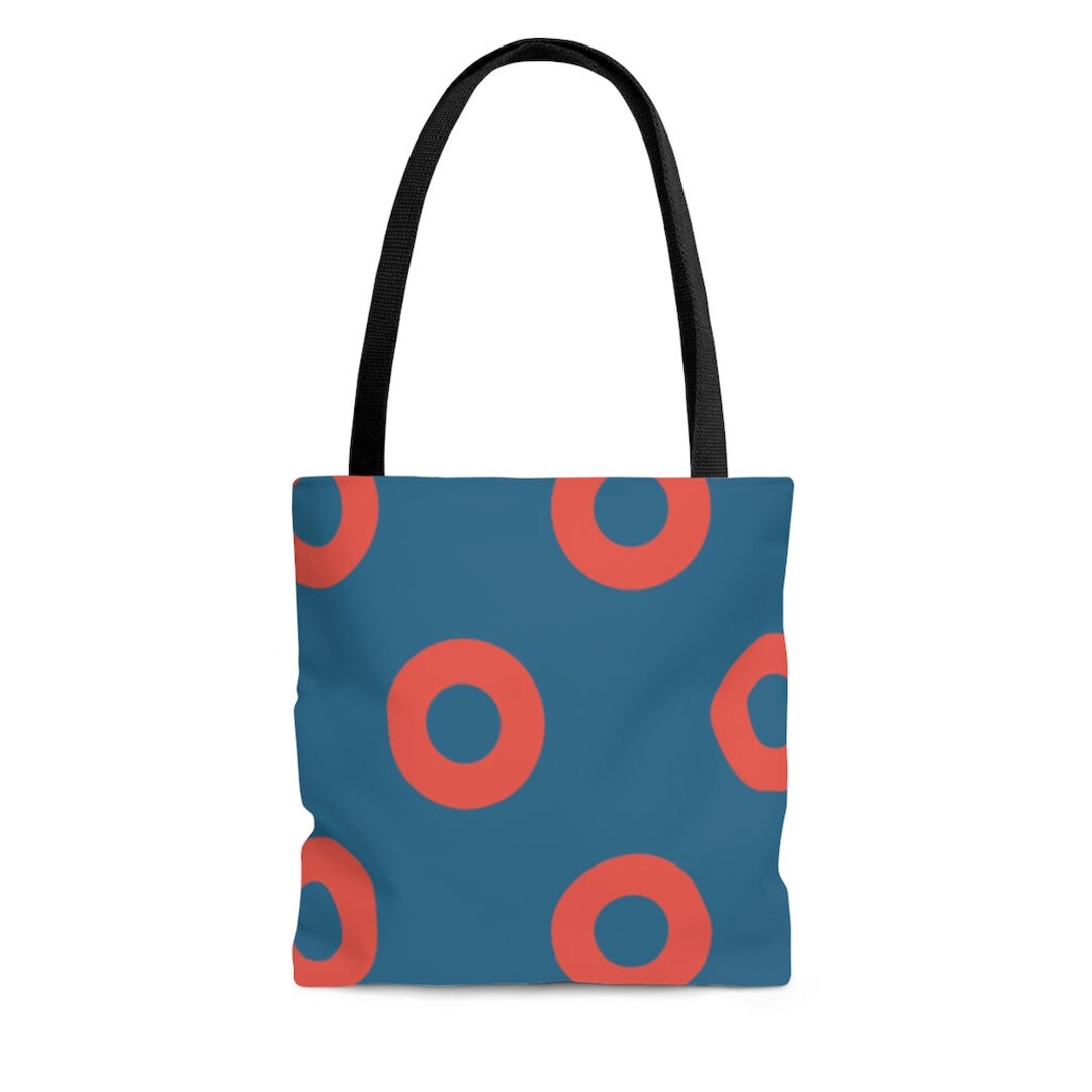 Phish Fishman Donut Tote Bag, Phish Fishman Donut Pattern, Donut Bag ...