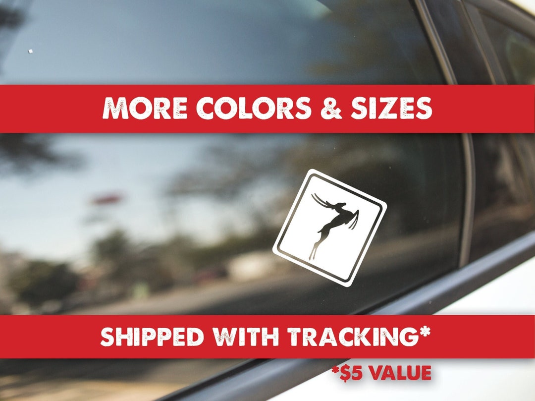 Antelope Caution Sign Vinyl Sticker,phish Sticker,phish Decal,phish ...