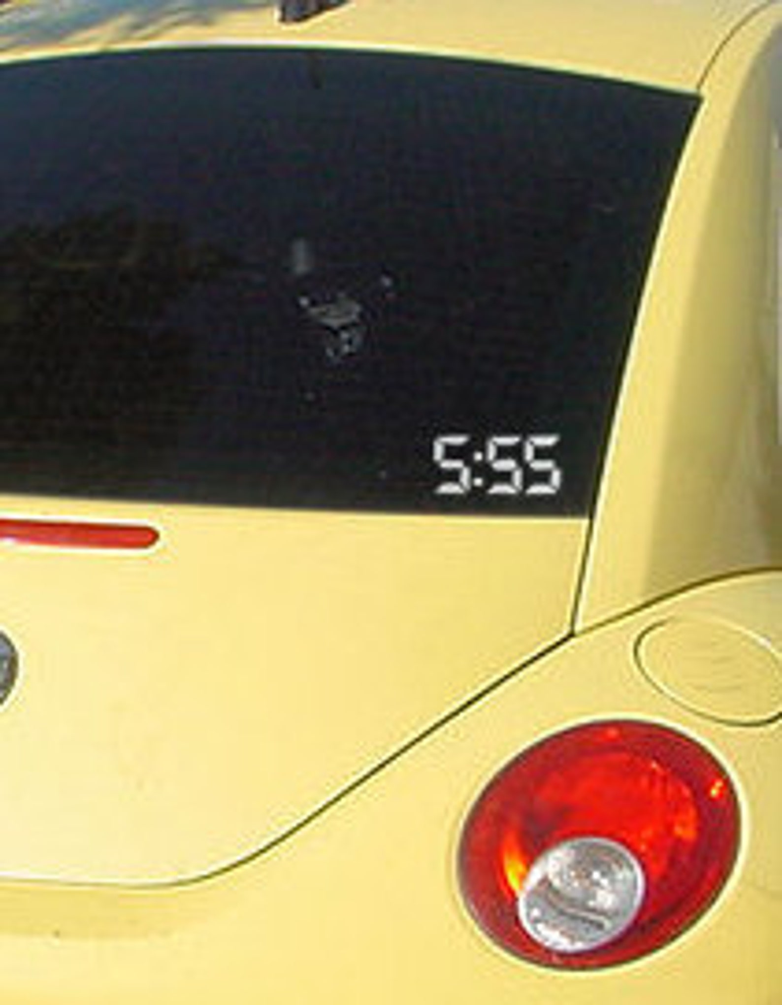 5:55 Vinyl Stickercar Decalwindow Decalcar Stickerlaptop - Etsy