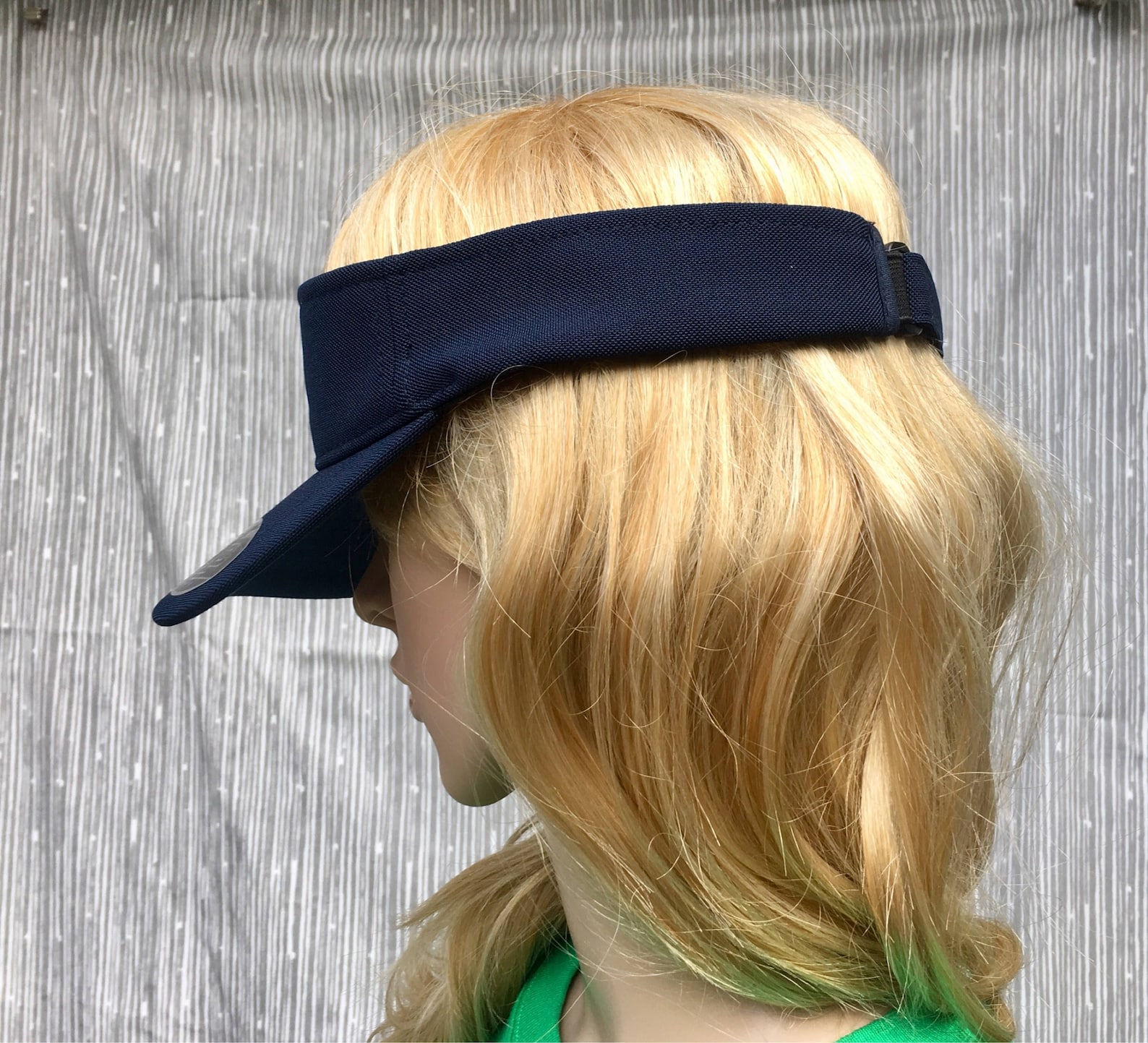 Red Circle Donut Embroidered Visor Red Circle Donut Visor | Etsy