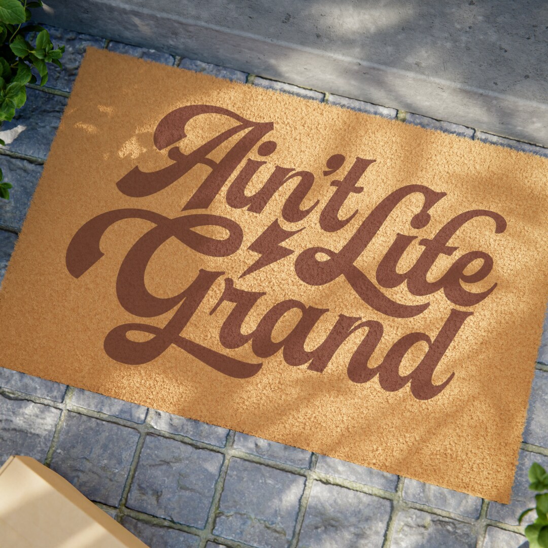 WSP Aint Life Grand Door Matt, Panic Door Mat, WSP Door Mat, Ain't Life ...