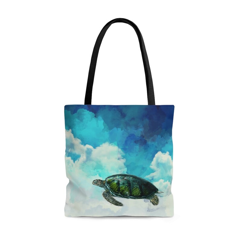 Turtles in the Clouds Sea Turtles Tote Bag 3 Sizes - Etsy