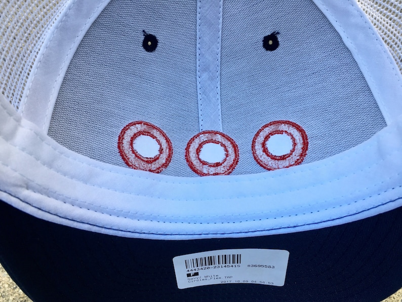Phish Red Circle Donut Embroidered Hat Red Circle Donut - Etsy