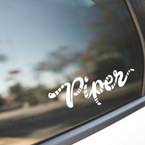 Piper Red Worm Vinyl Sticker,piper Sticker,phan Sticker,phan Decal,phan ...