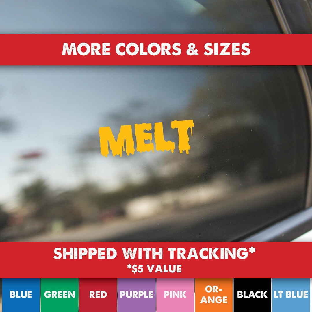 Melt Vinyl Sticker, Phish Sticker, Phish Decal, Phish Vinyl Decal ...