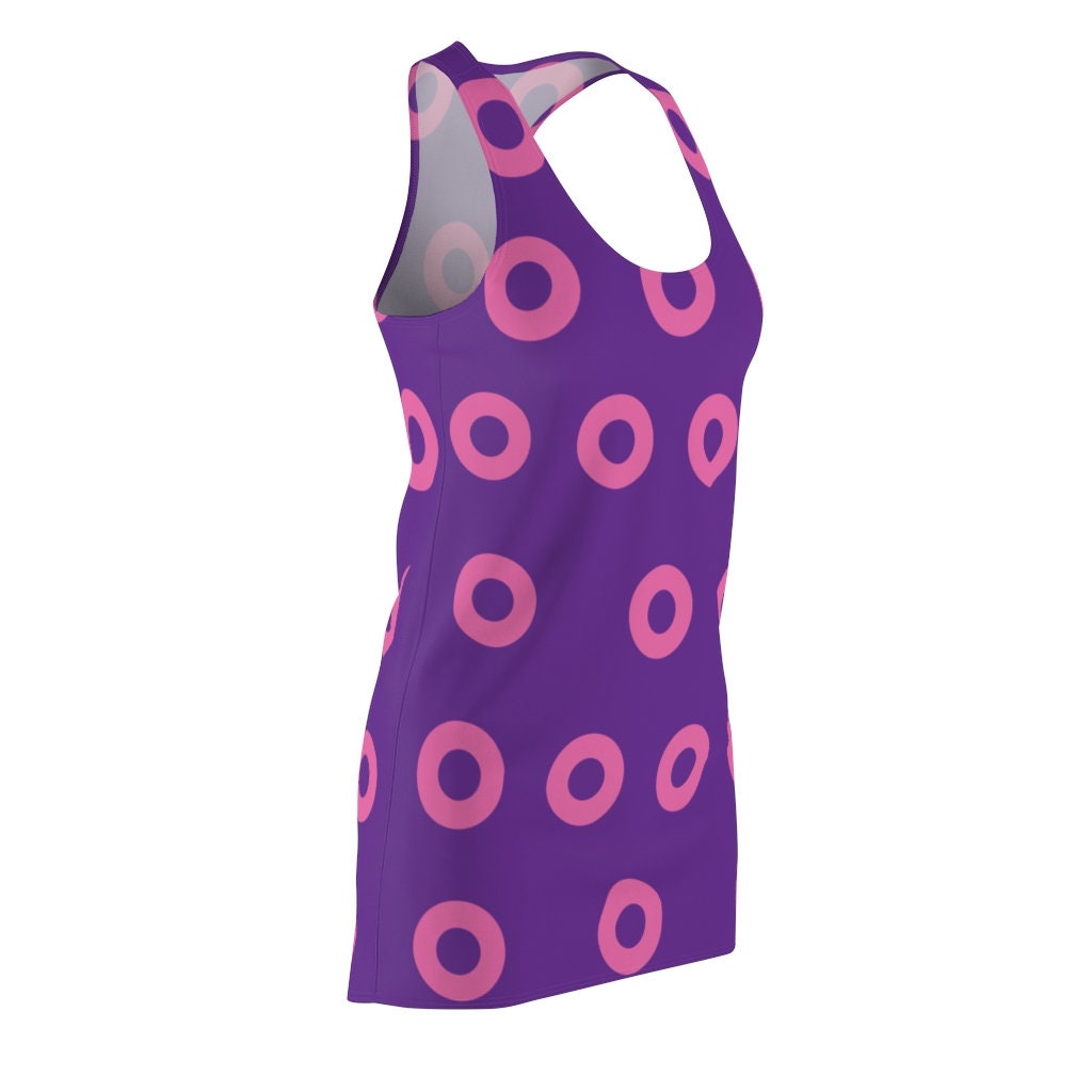 Phish Fishman Donut Women's Racerback Dress Pink Donuts - Etsy UK