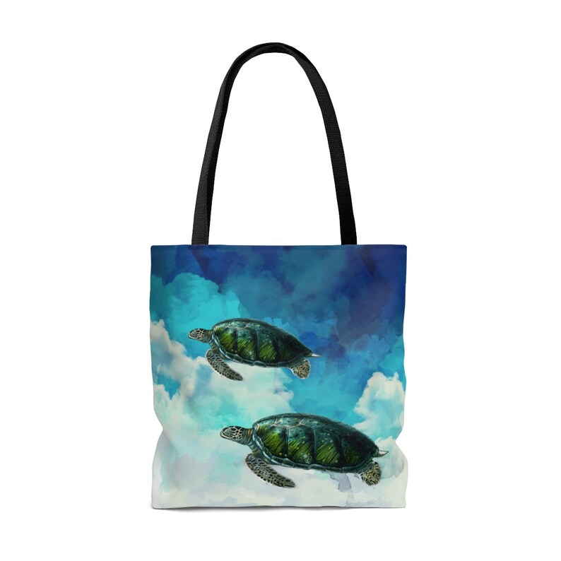 Turtles in the Clouds Sea Turtles Tote Bag 3 Sizes - Etsy