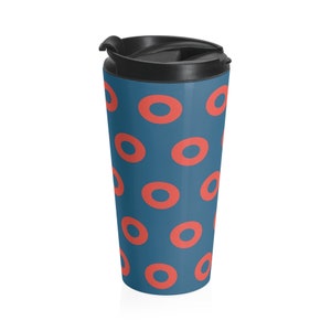 Phish Fishman Donut Tumbler 15oz, Phish Fishman Donut Mug, Phish ...