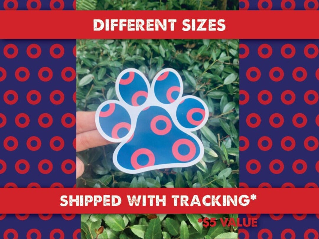 Phish Fishman Paw Henrietta Sticker,phish Sticker,phish Decal,phish ...