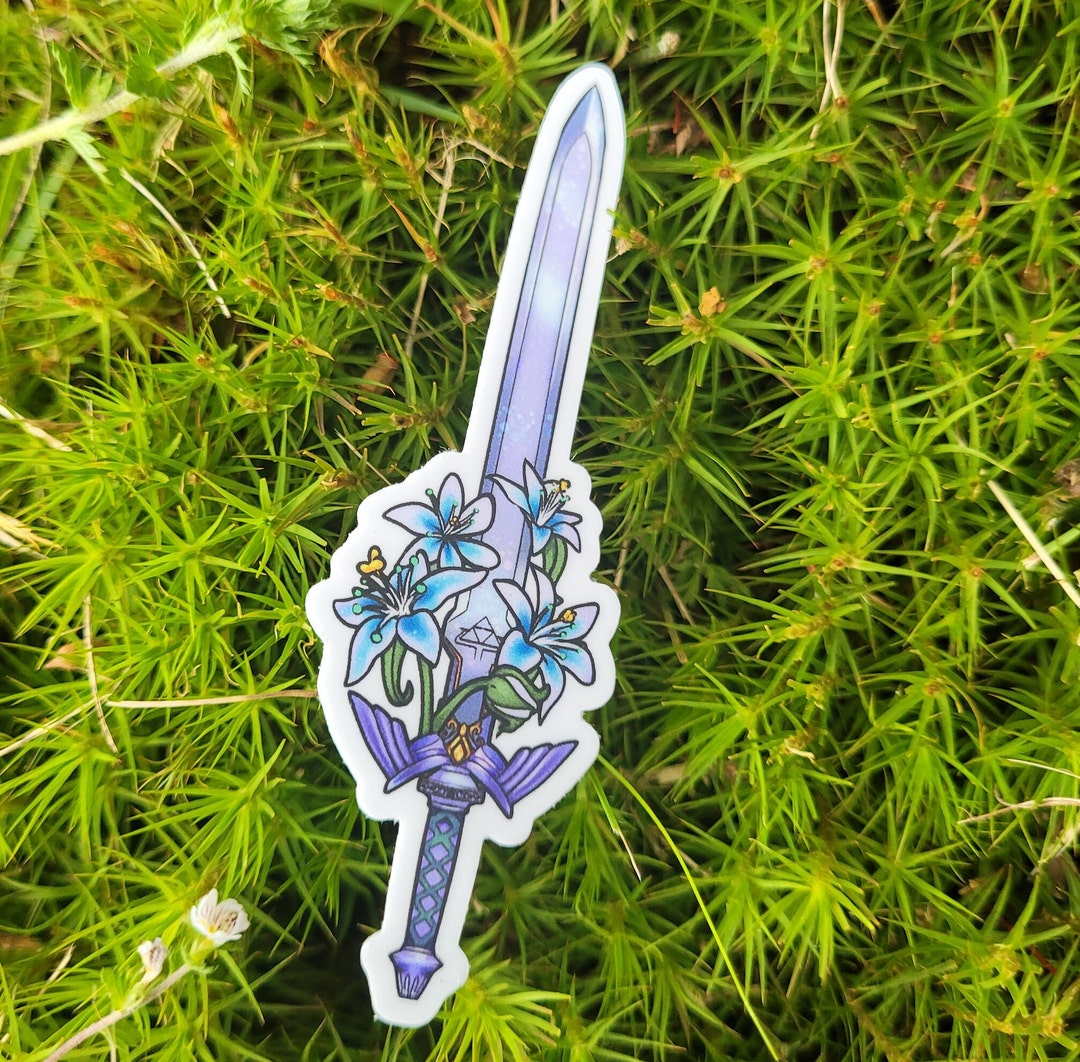 Breath of the Wild Tears of the Kingdom Master Sword Stickers - Etsy