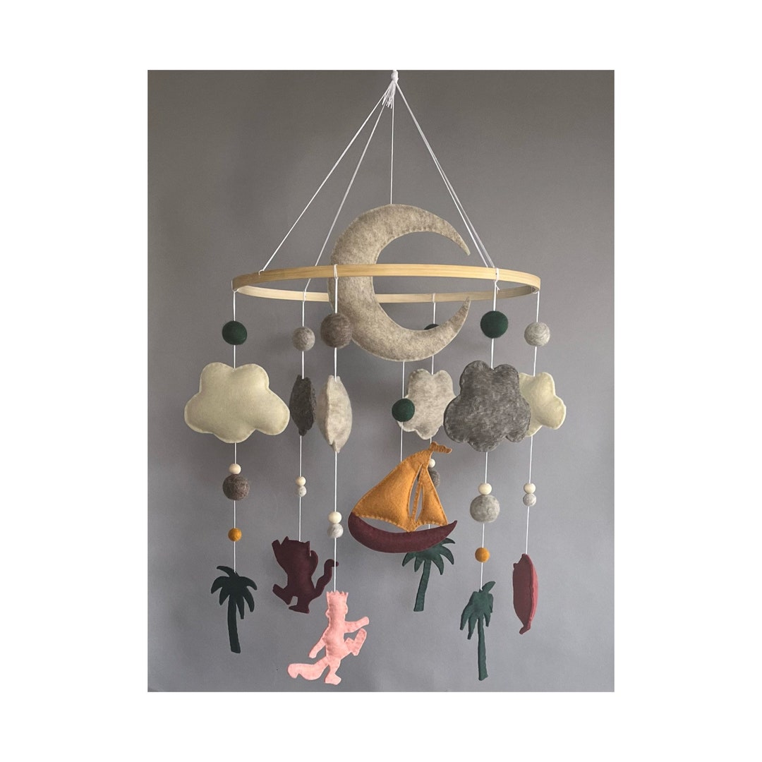 Inspired by the Wild Things Theme Baby Mobile (crib or Nursery Decor ...
