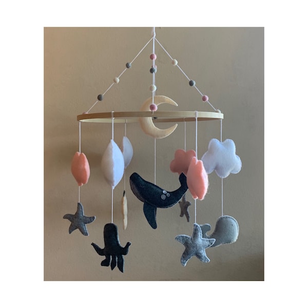 Whale Mobile - Etsy