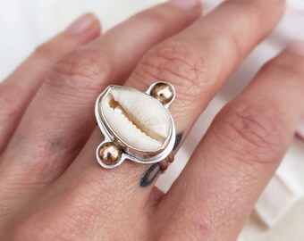 Seashell ring | Etsy