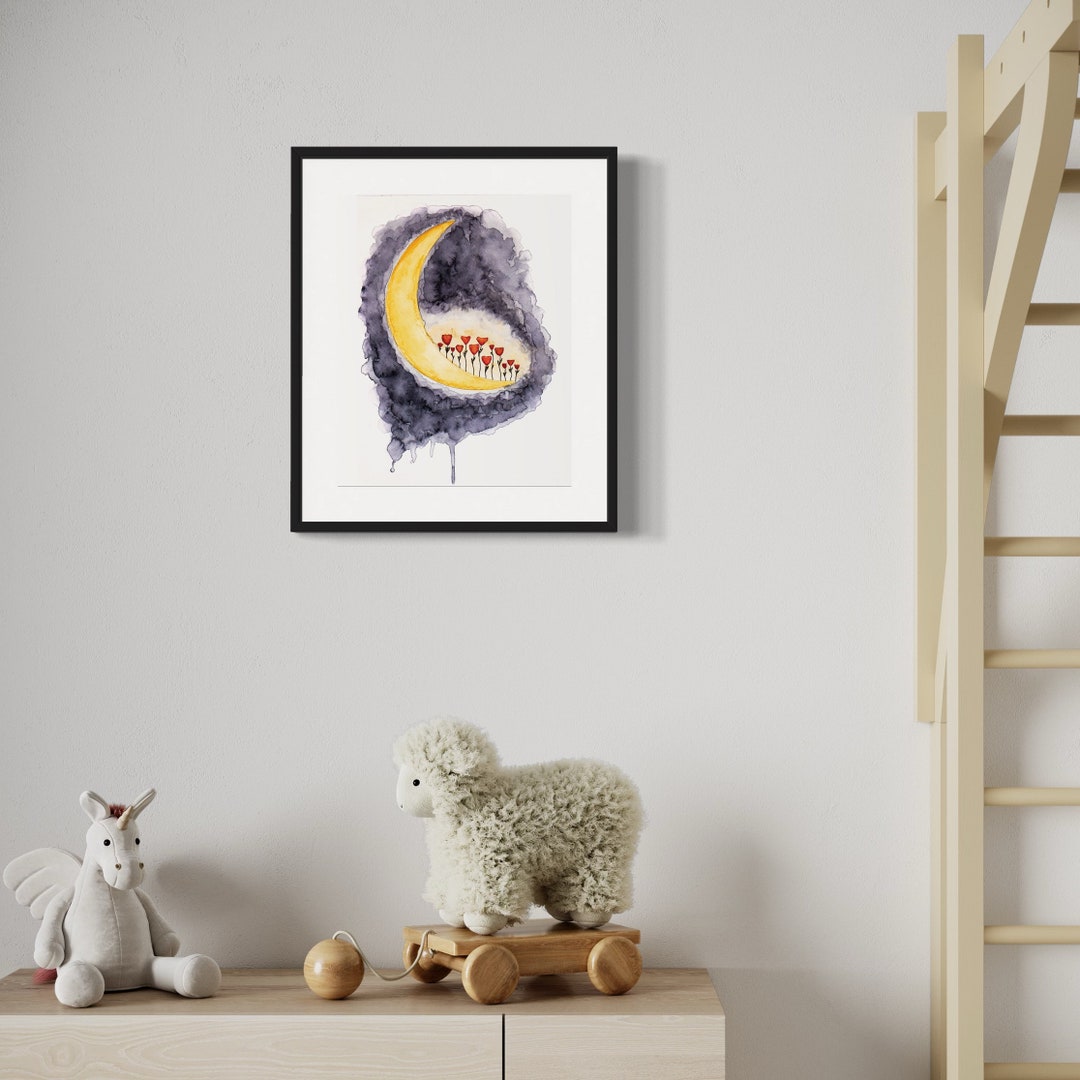 Crecent Moon - Etsy