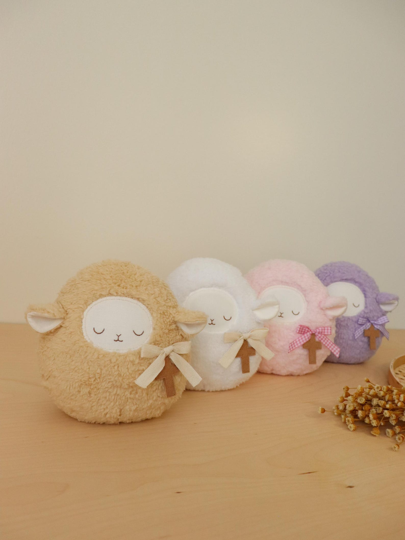 Sherpa Easter Lamb Plush: Christian Gift, Easter Basket Stuffer - Etsy