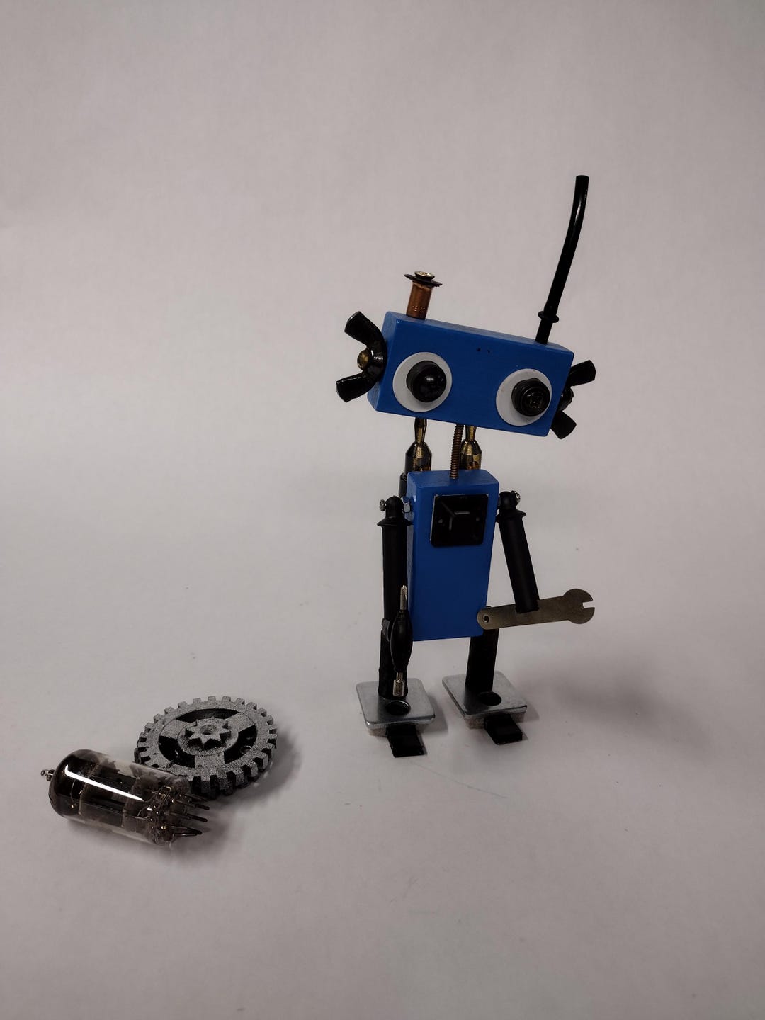 Little Roo Bot Steampunk Mechanic. This Cool Guy Works on the Space ...