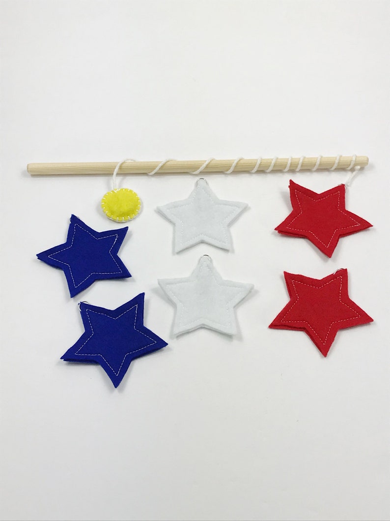 Kids Magnetic Fishing Game With Stars Fine Motor Toy Toddler | Etsy