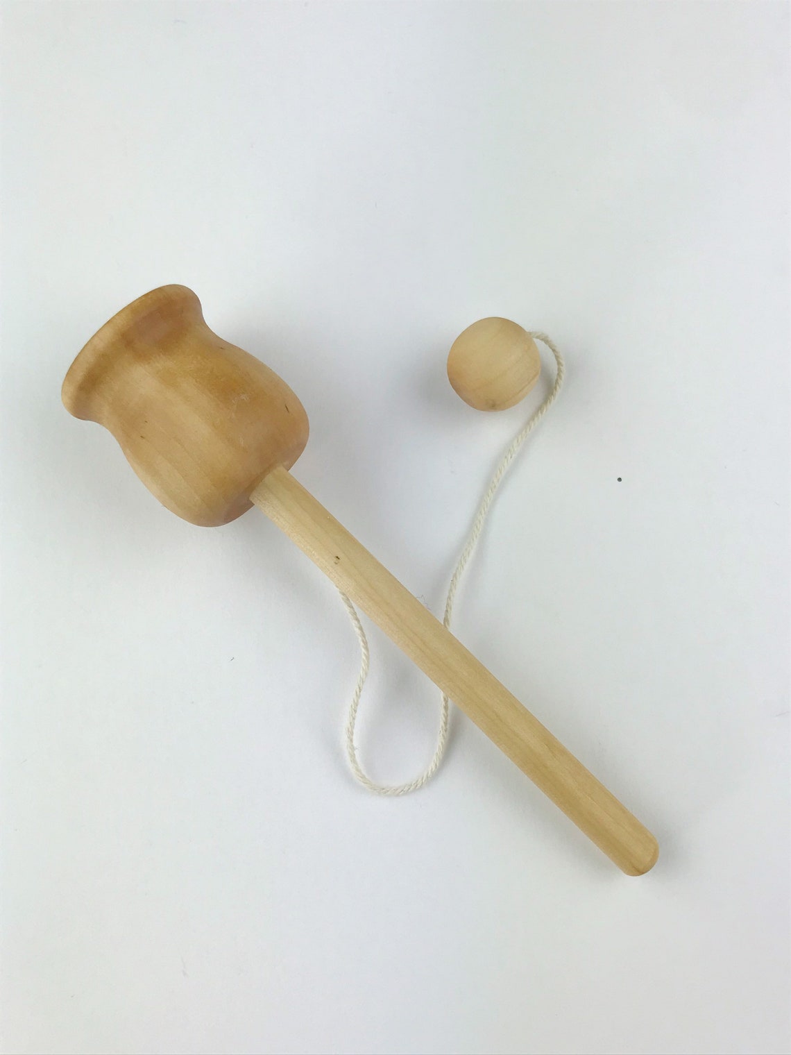 Classic Ball & Cup Toy, Montessori and Waldorf Inspired Toys for Boys ...