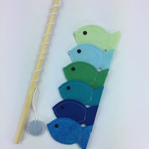 Kids Fishing Game, Easter Basket Stuffers for Toddler Boys, Montessori ...