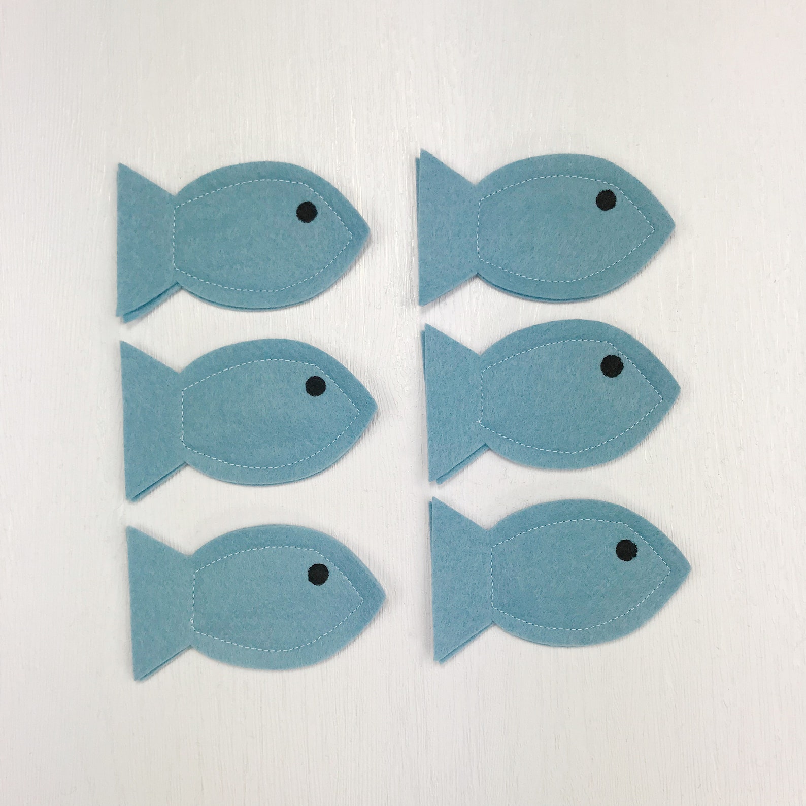 Extra Fish for Kids Fishing Game, Felt Fish Used for Magnetic Fishing ...